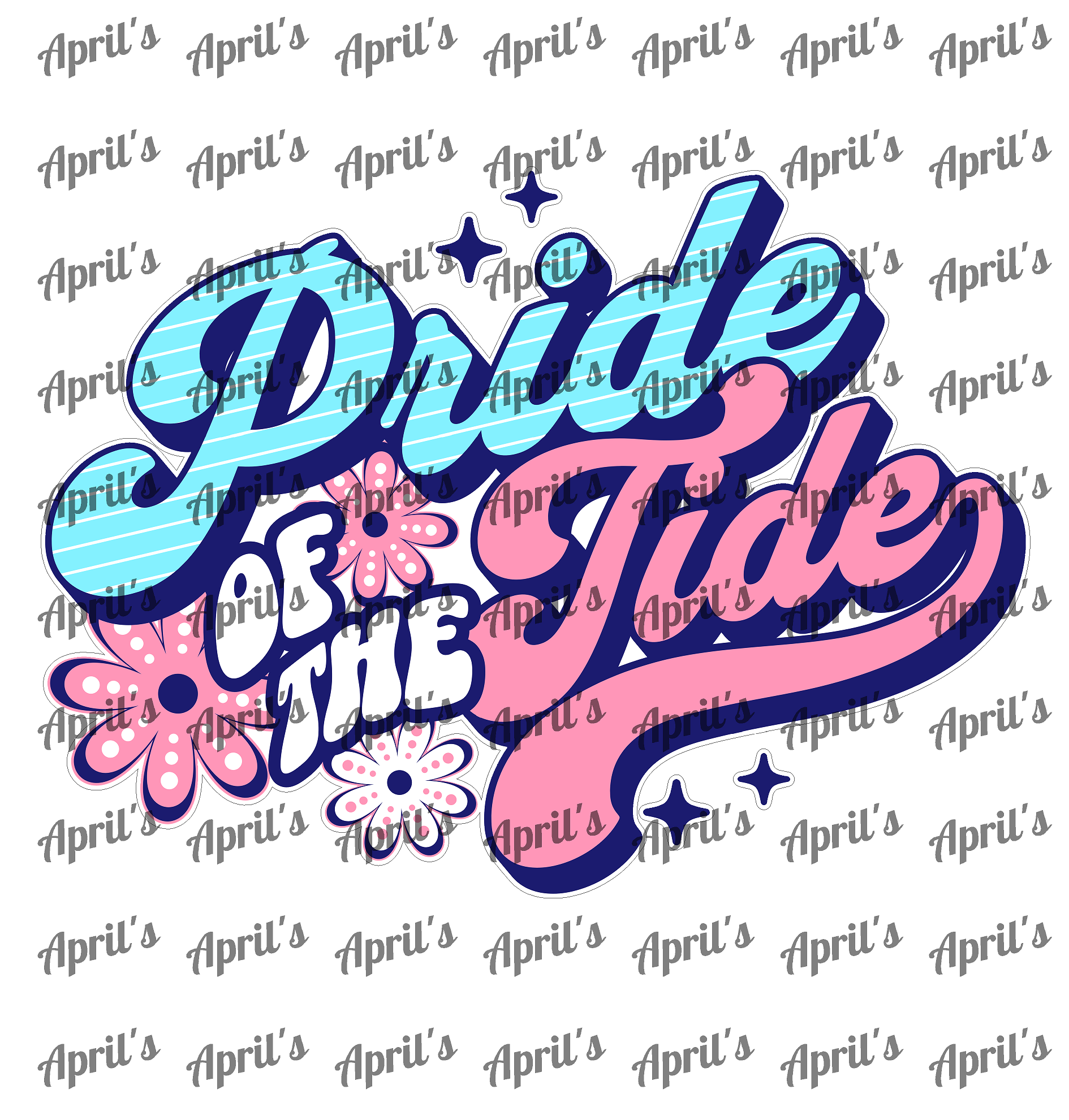 Picayune Maroon Tide Pride of the Tide Cursive HTV Decals | April's ...