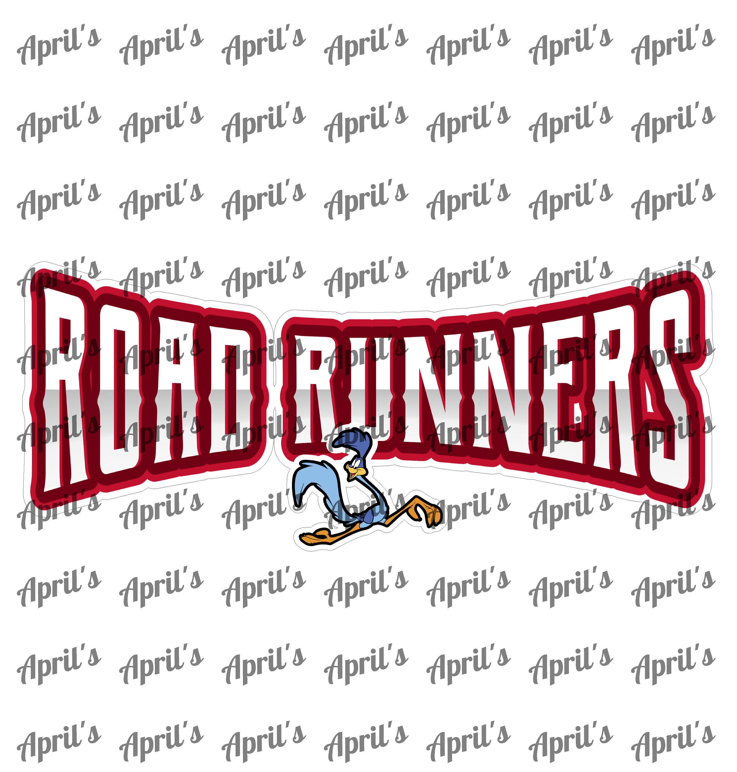 Roseland Park Roadrunners Two Tone HTV Decals | April's Craft Supply