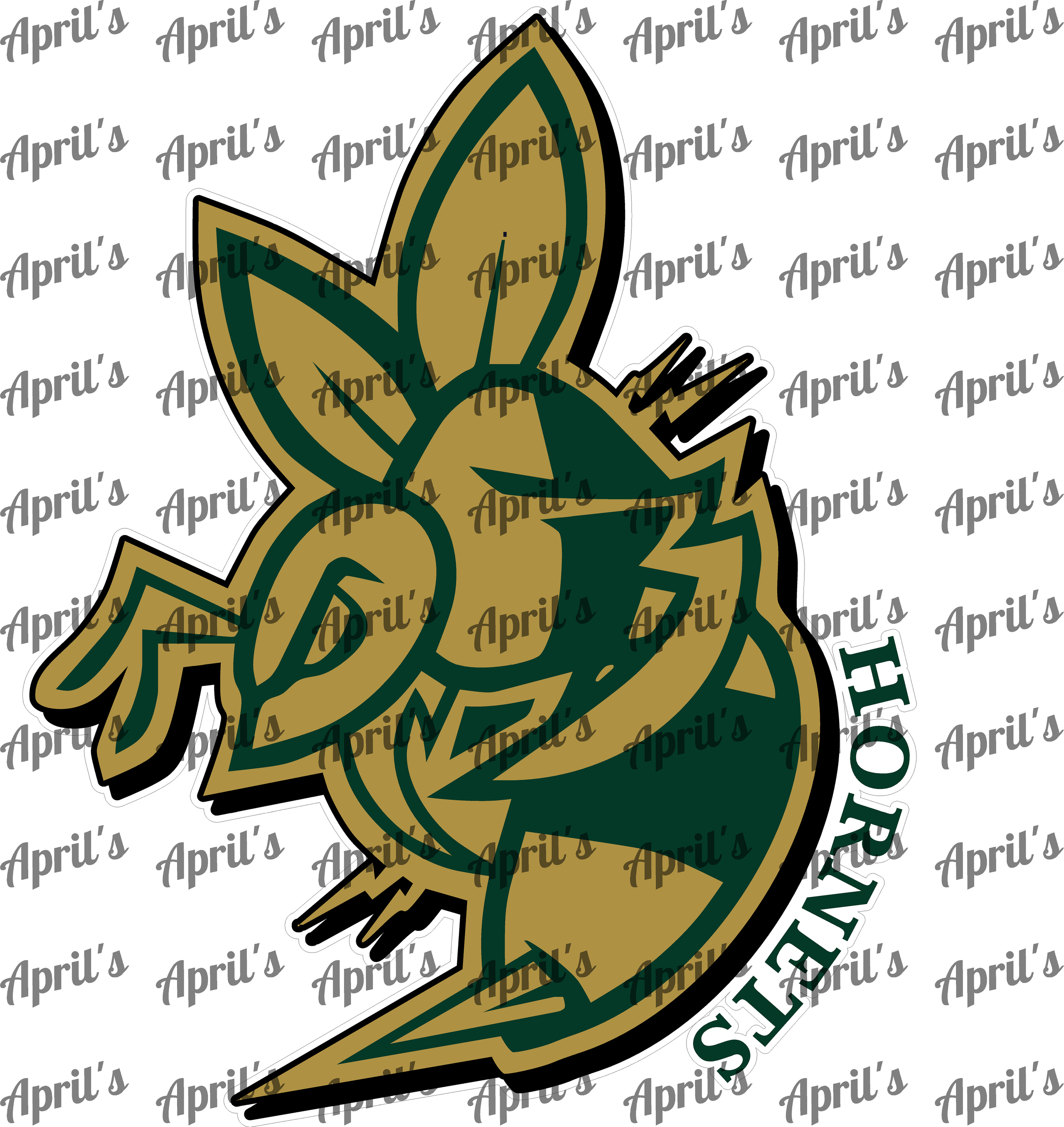 Poplarville Hornets Angry Hornet Sublimation | April's Craft Supply